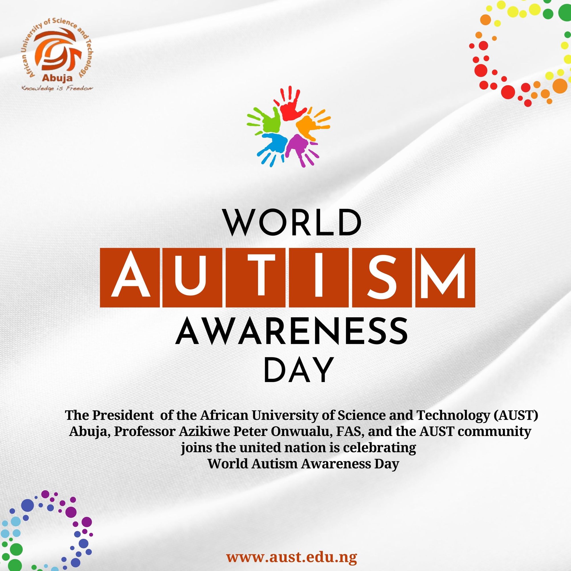 Global Community Marks Autism Day As AUST Reaffirms Commitment to ...